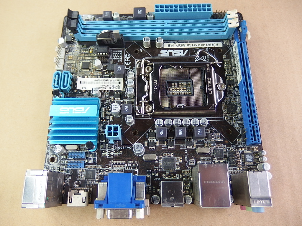Yahoo!オークション - ASUS P8H61-I/CP3130 / LGA1155 Mini-ITX CPU・...