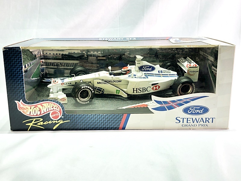 Yahoo!オークション - ホットウィール 1/18 スチュワート SF3 ドライバ...