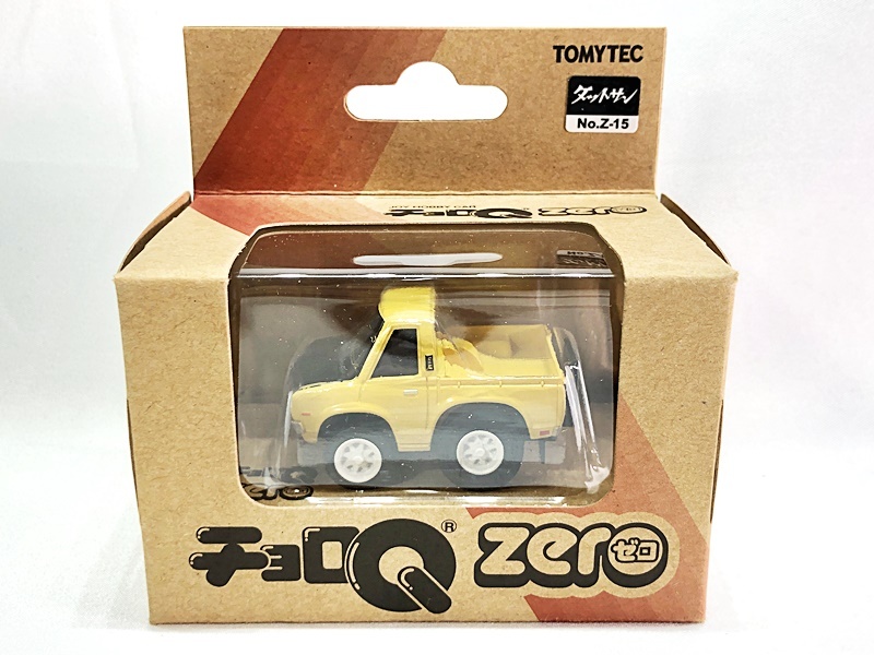 Yahoo!オークション - チョロQ ゼロ ダットサン トラック【黄】 Z-15c ...