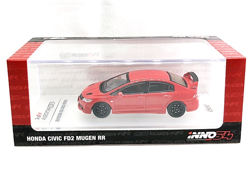 INNO 1/64 ホンダ シビック FD2 無限RR レッド IN64-FD2R-RR ミニカー 同梱OK 1円スタート M(乗用車)｜売買されたオークション情報、yahooの商品情報を ...