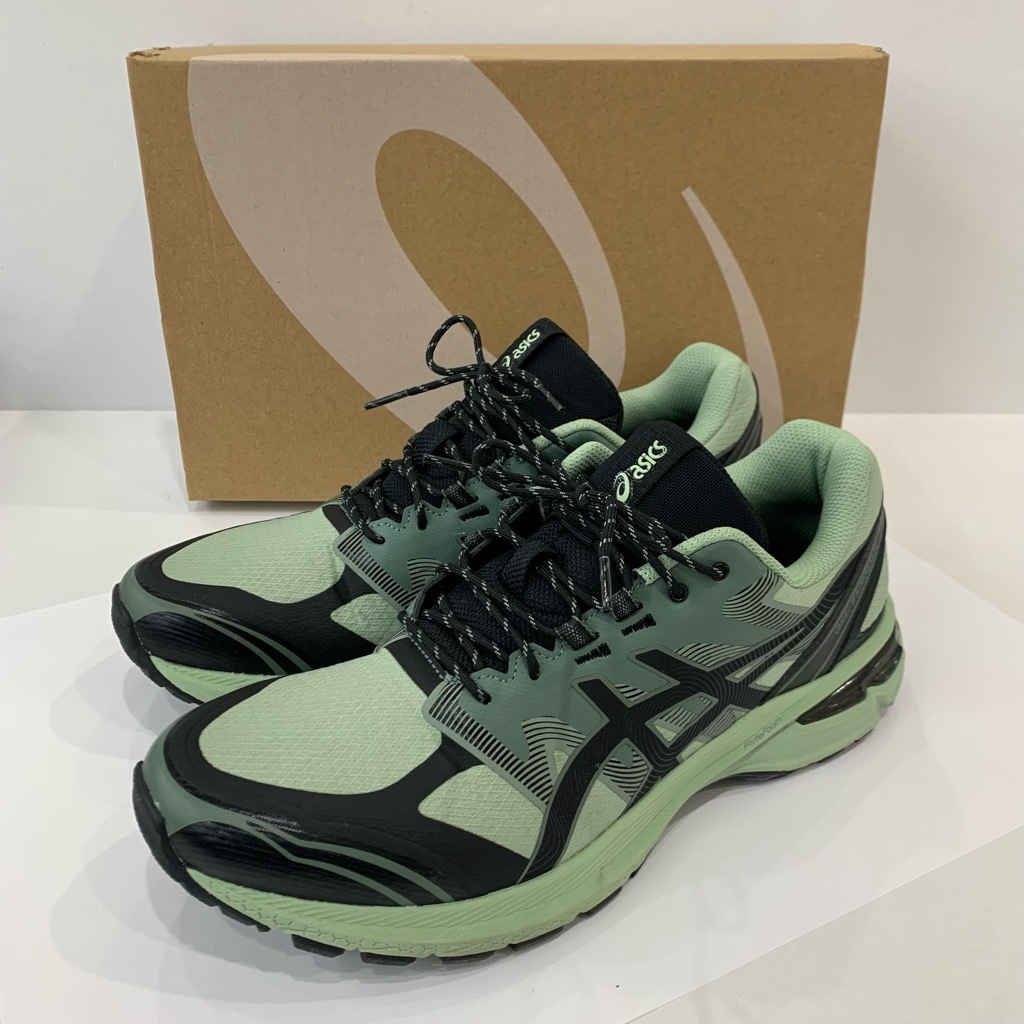 日本代購代標第一品牌【樂淘letao】－268-BY43) asics GEL-TERRAIN DARK JADE BLACK 27.5cm 1203A342-300 アシックス ゲルテレイン ...