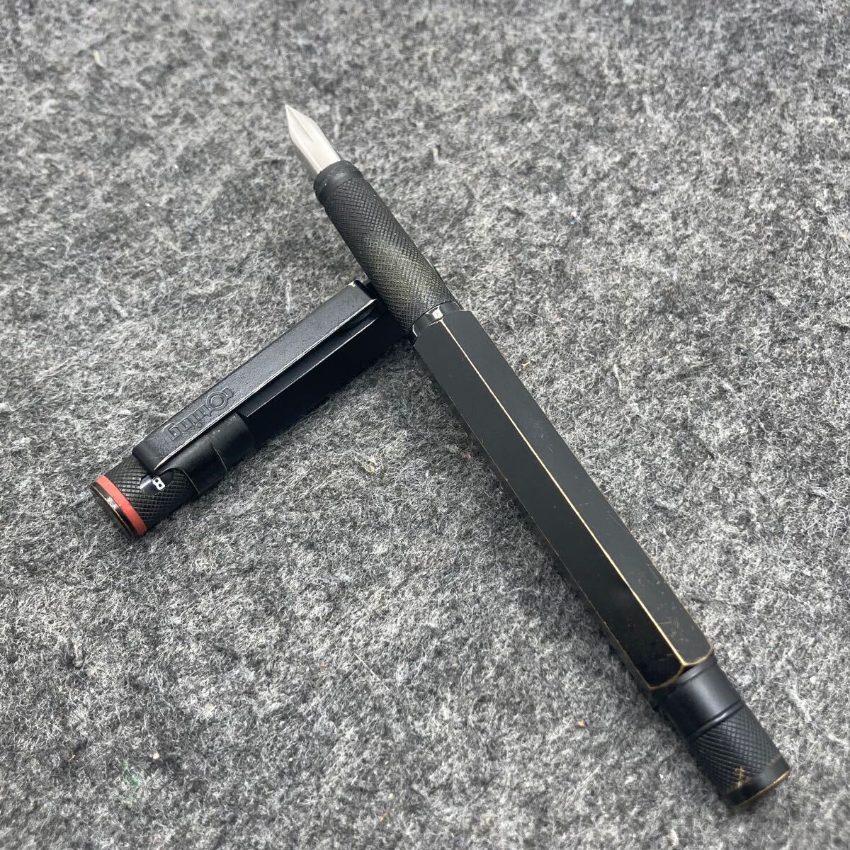 Yahoo!オークション - PE468 ROTRING ロットリング 600 万年筆 ブラッ...