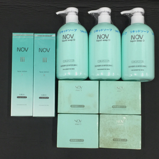 Yahoo!オークション - 新品同様 ノエビア NOV ノブ 化粧水 120ml 他 リ...