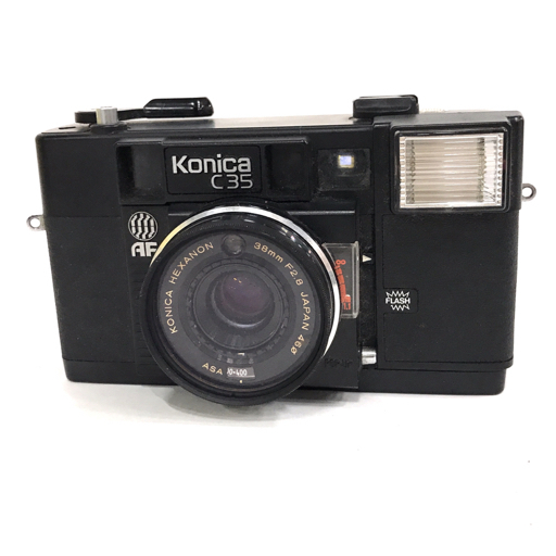 KONICA C35 AF HEXANON 38mm F2.8 コンパクトフィルムカメラ オートフォーカス(コンパクトカメラ)｜売買されたオークション情報、yahooの商品情報をアーカイブ公開 ...