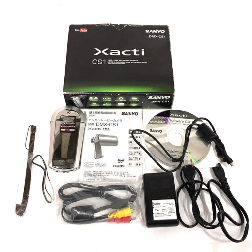 SANYO DMX-CS1 デジタルムービーカメラ デジタルビデオカメラ QR114-5(三洋電機)｜売買されたオークション情報、yahooの商品情報をアーカイブ公開 - オークファン ...