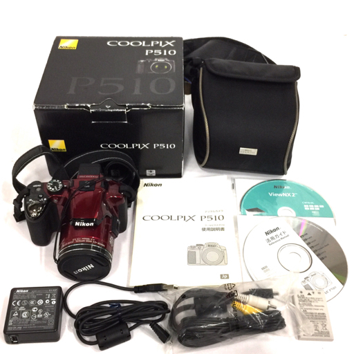 Yahoo!オークション - Nikon COOLPIX P510 4.3-180mm 1 3-5.9 コンパク...
