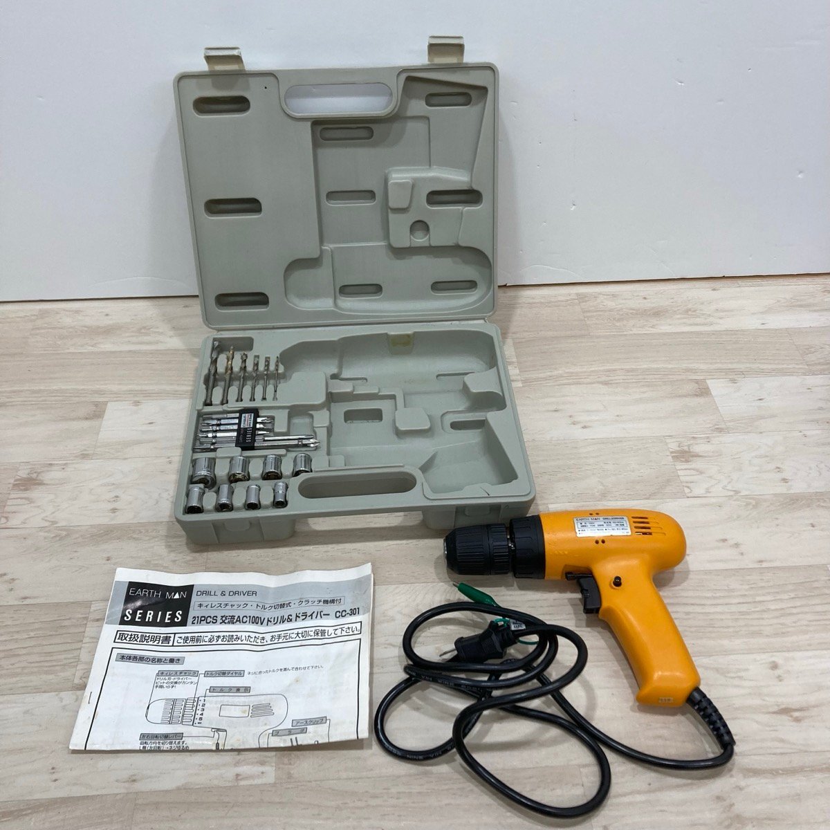 Yahoo!オークション - ARTH MAN アースマン ドリル＆ドライバー CC-301...