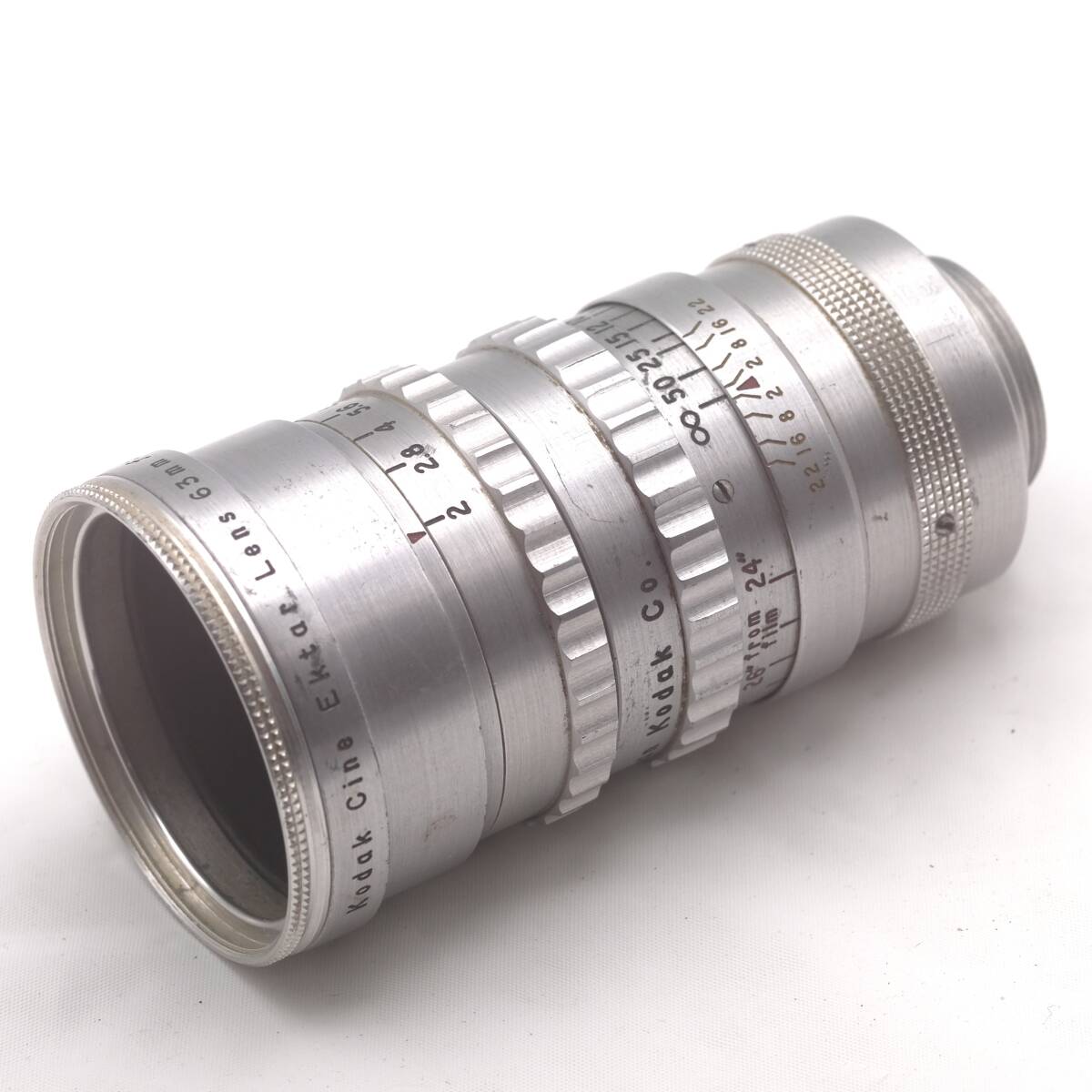 Yahoo!オークション - KODAK Cine Ektar 63mm F2 Cマウント シネレンズ...