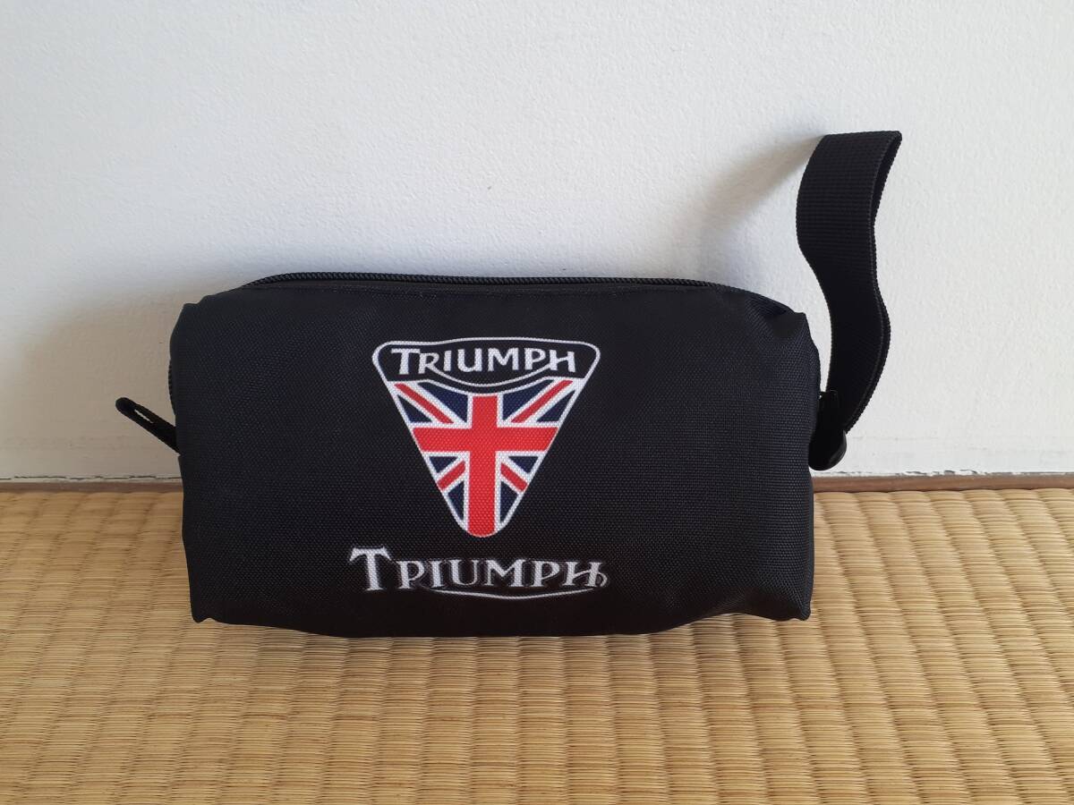 Yahoo!オークション - トライアンフ ポーチ TRIUMPH