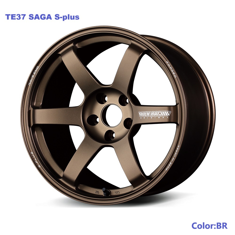 Yahoo!オークション - 【納期要確認】RAYS Volk Racing TE37 SAGA S-pl...