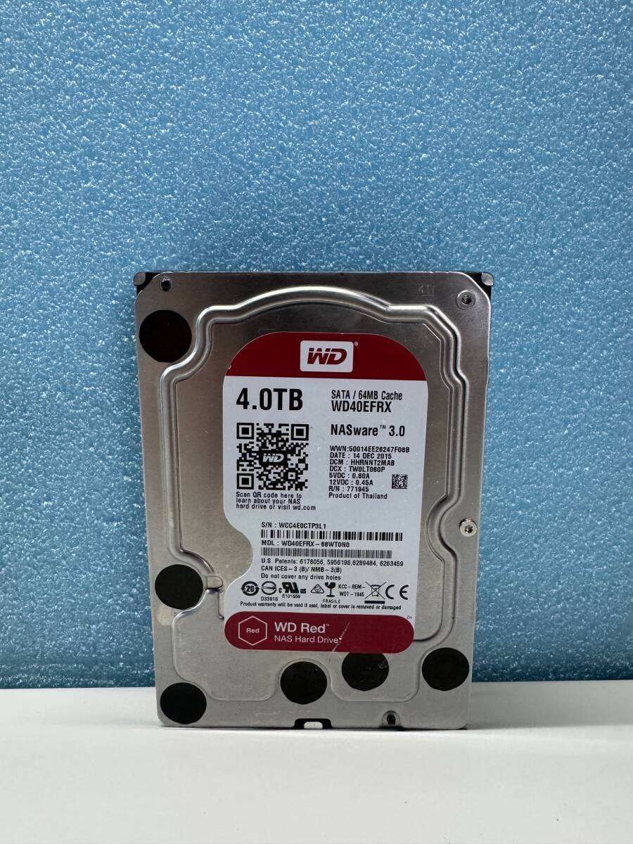 Yahoo!オークション - WESTERN DIGITAL WD40EFRX WD Red 4TB 現状品