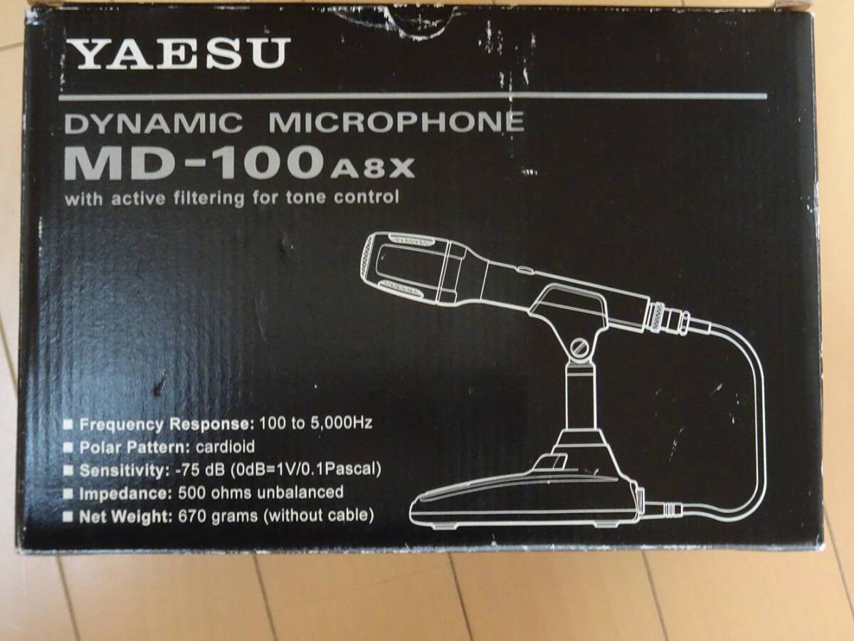 Yahoo!オークション - YAESU MD-100 A8X Dynamic Microphone