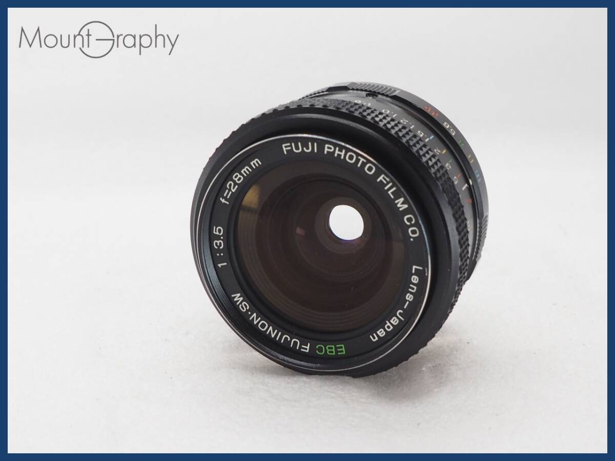 Yahoo!オークション - 良品 FUJI フジ EBC FUJINON・SW 28mm F3.5 M42...