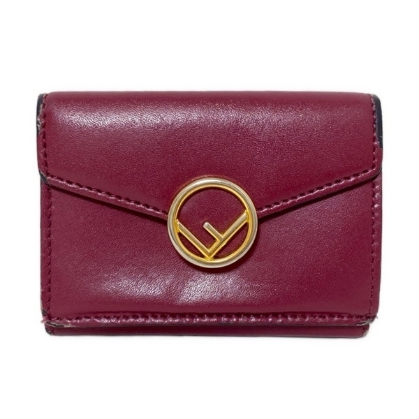 Yahoo!オークション - フェンディ FENDI 3つ折り財布/ミニ/コンパクト ...