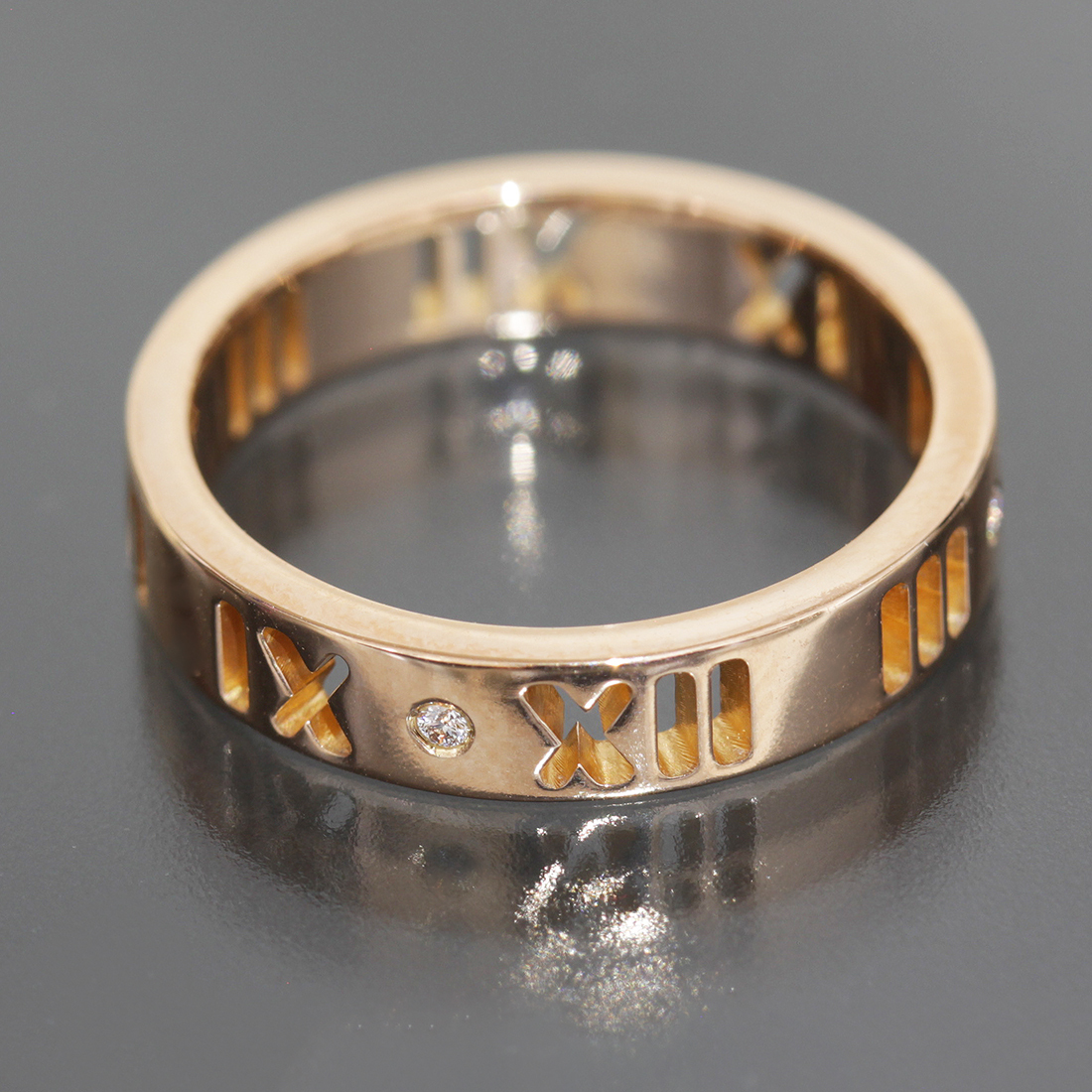 ティファニー アトラス ピアスド ダイヤ 4P リング 6号 K18PG 2.9g 指輪 ピンキー 仕上済 TIFFANY&Co. 6011A(ピンクゴールド)｜売買されたオークション情報 ...