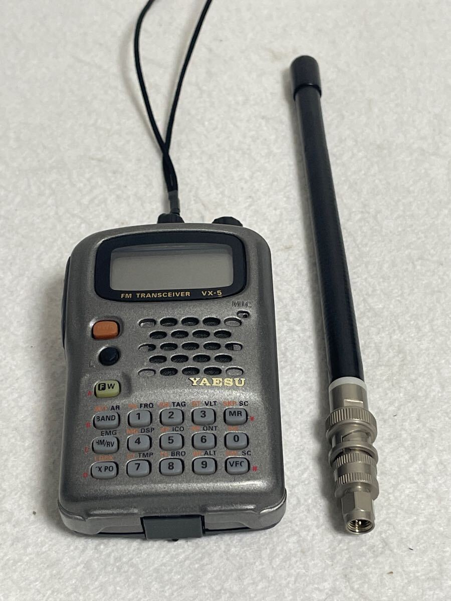 Yahoo!オークション - YAESU VX-5 トランシーバー 現状品