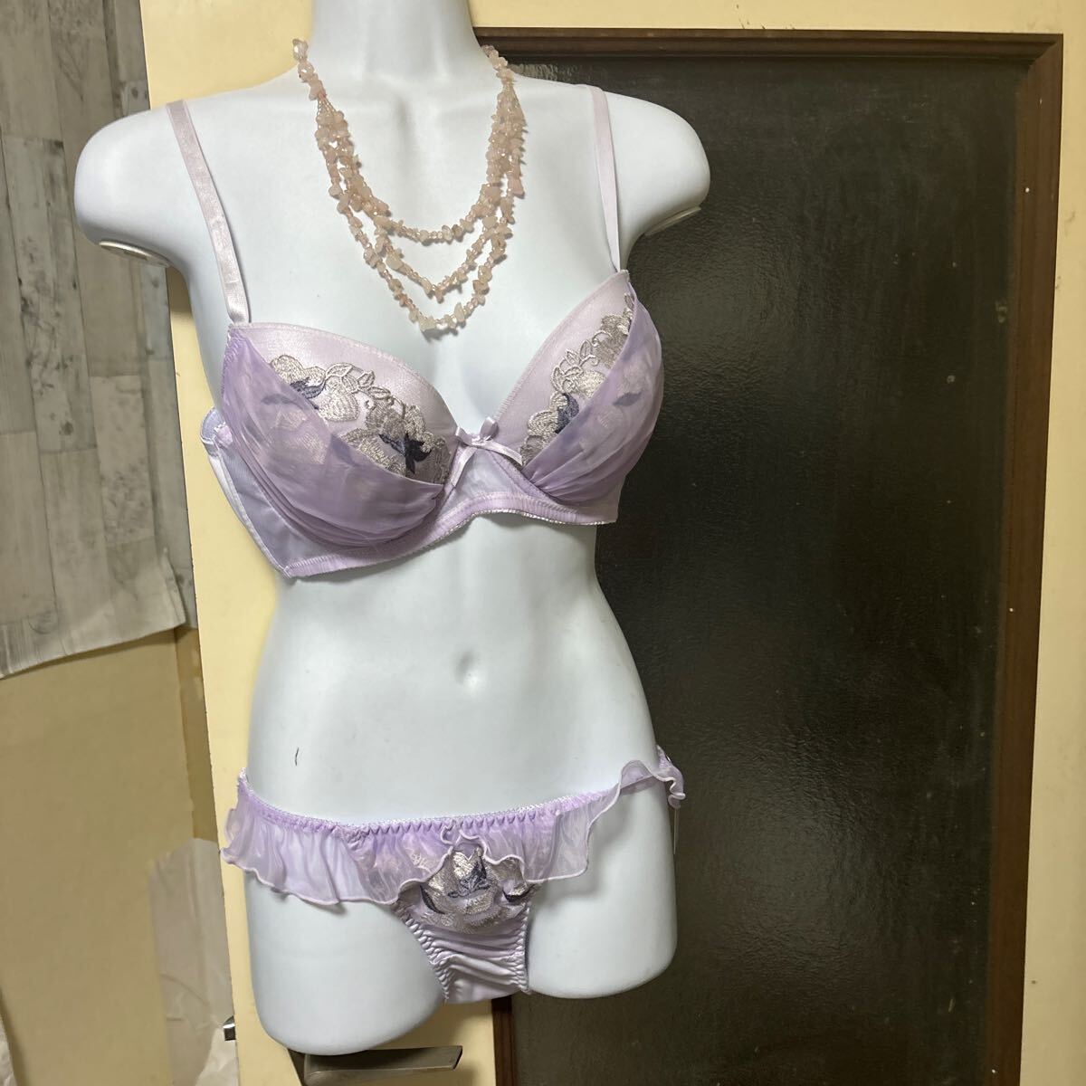 Yahoo!オークション - ブラジャーパープル見しよ75d