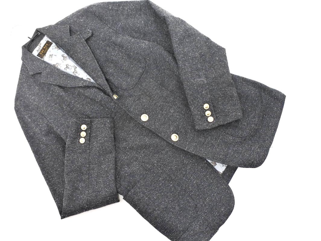 Yahoo!オークション - Ahe’hee アヘヘ ジャケット sizeL/グレー eka1 ...