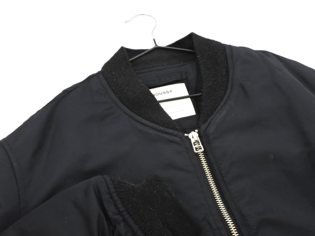 Yahoo!オークション - MOUSSY マウジー MA-1 フライト ジャケット size...