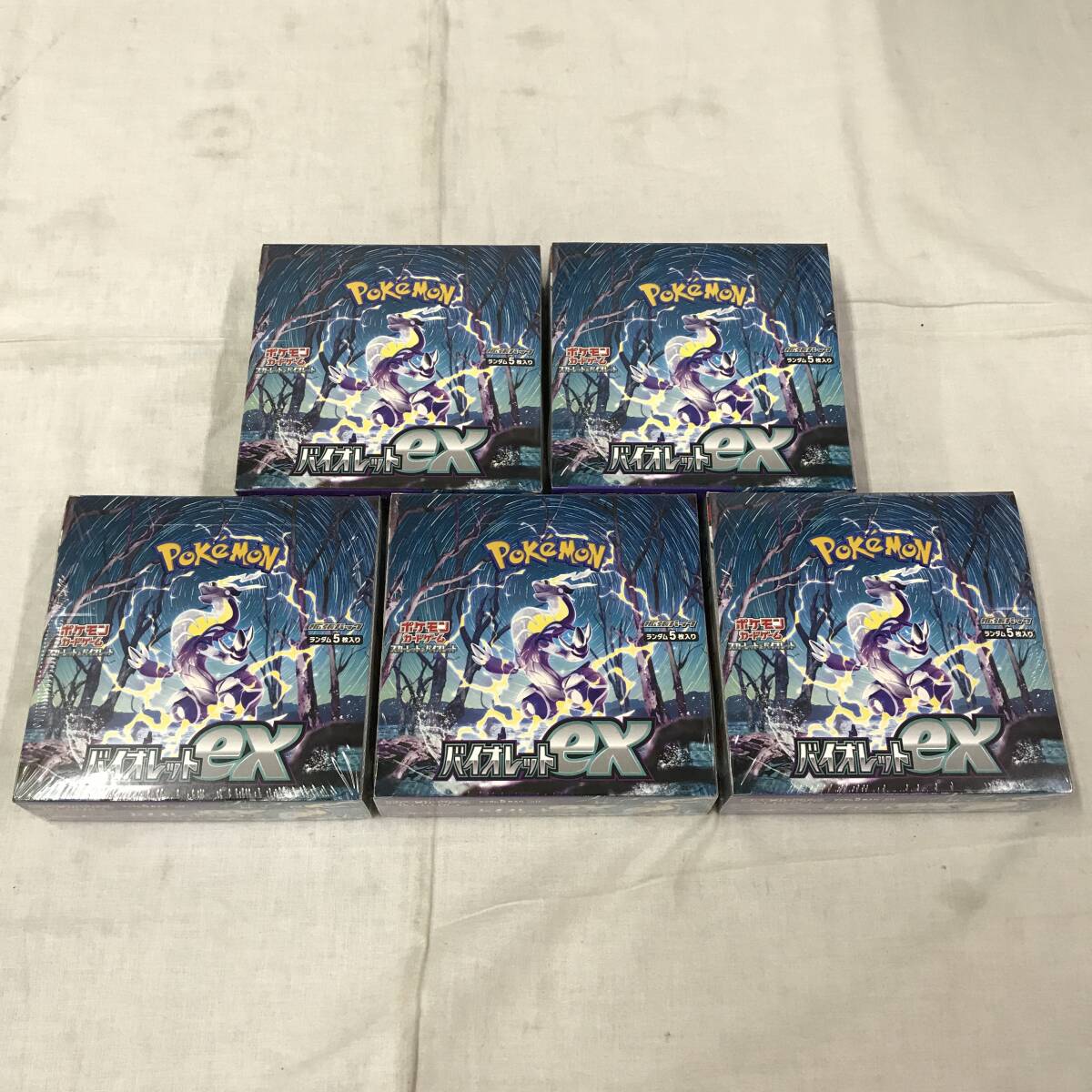 Yahoo!オークション - kb7475 送料無料 5BOX 未開封品 ポケモンカード...