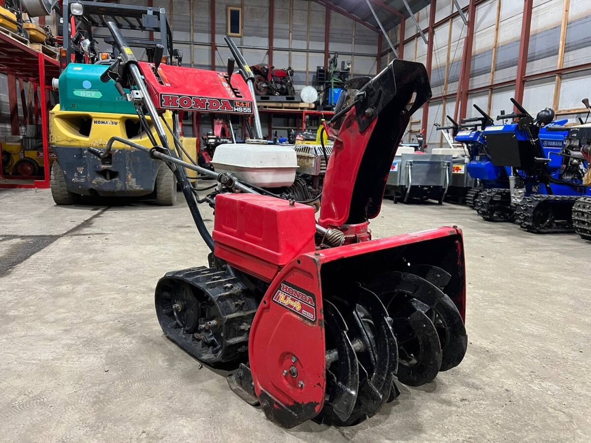 Yahoo!オークション - 除雪機 HONDA/ホンダ HS55JS スノーラ セル付き ...