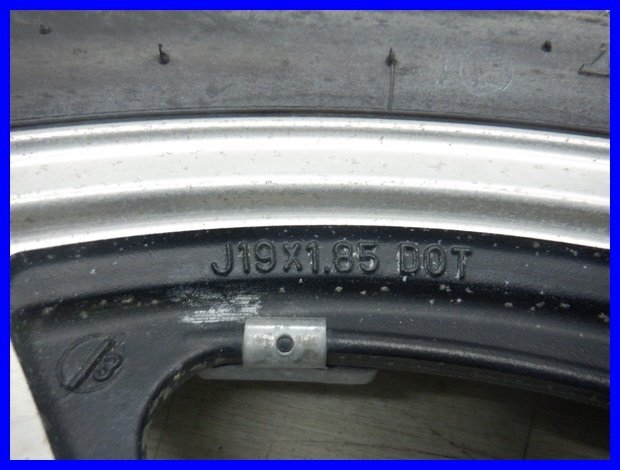 Yahoo!オークション - Y906 GSX1100Sカタナ GS110X フロントホイール ...