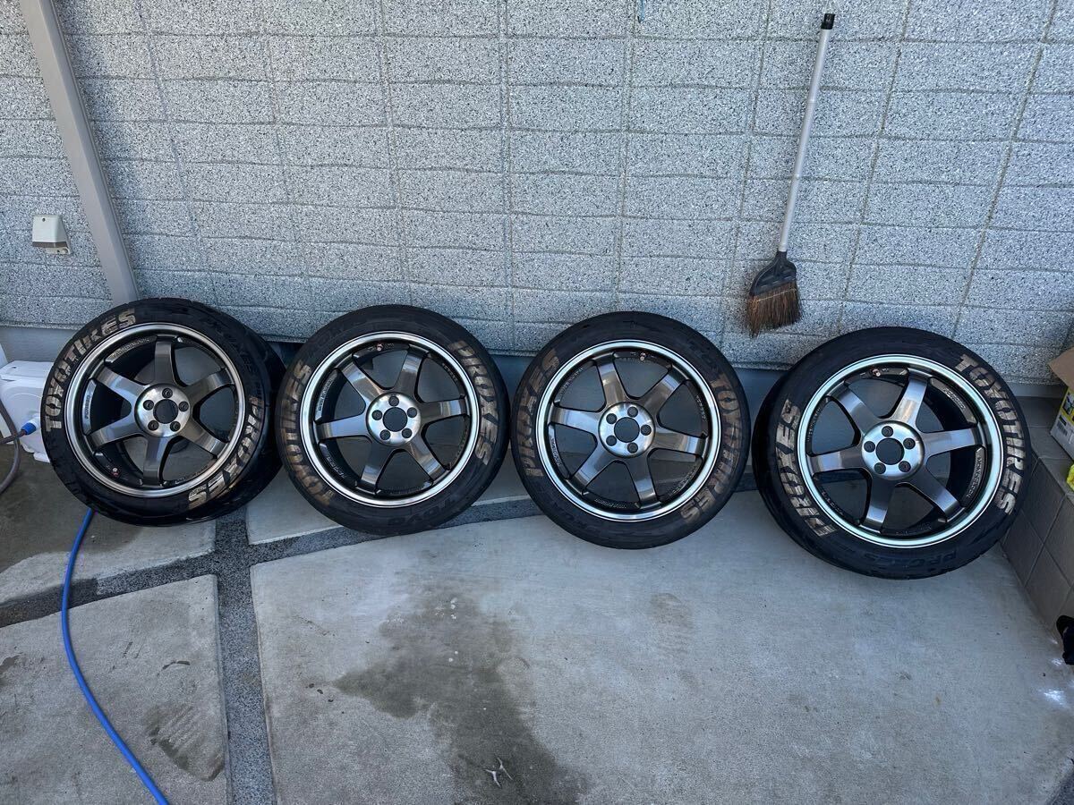 Yahoo!オークション - 廃盤品 86 zn6 RAYS TE37SL 9.5J+45 17インチ