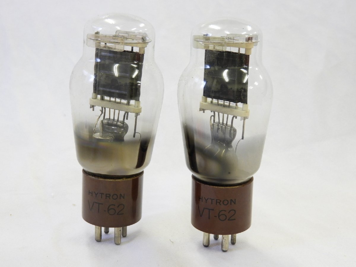 Yahoo!オークション - HYTRON VT-62 真空管 2本セット 現状品