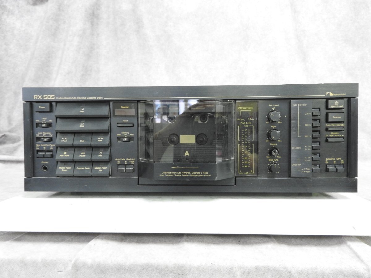 Yahoo!オークション - Nakamichi ナカミチ RX-505 3ヘッドオートリバ...