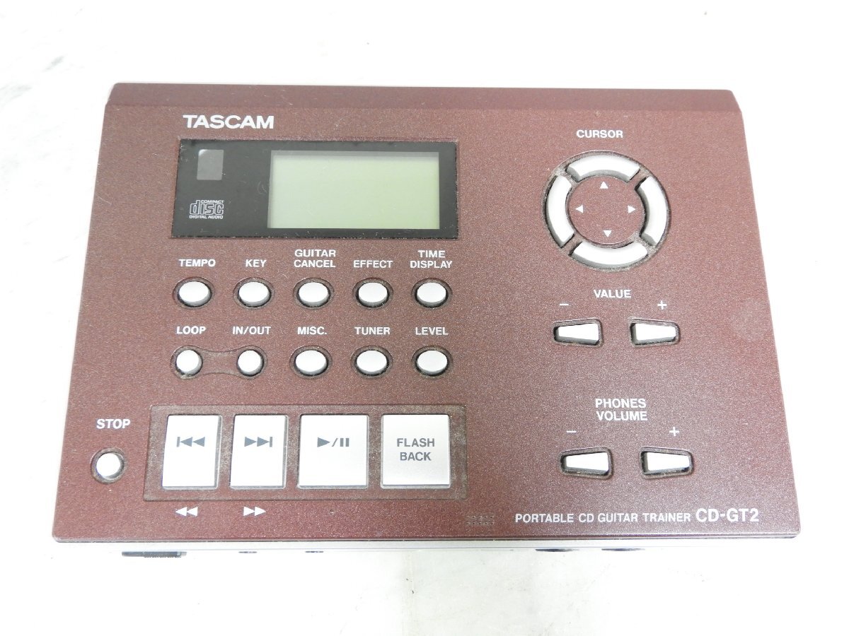 Yahoo!オークション - TASCAM タスカム CD-GT2 ポータブルCDギタート...