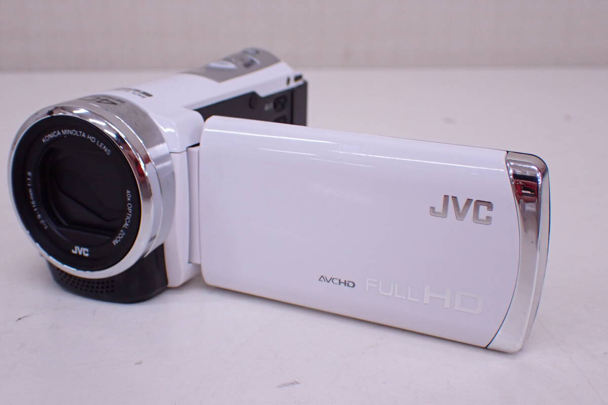 Yahoo!オークション - JVC デジタルビデオカメラ GZ-E600-W KONICA MIN...