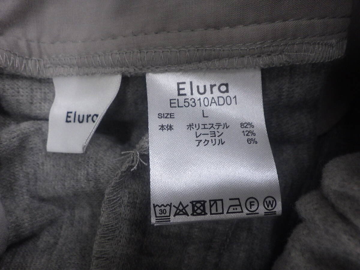 Yahoo!オークション - Elura エルーラ ウールライクワイドパンツ ライ...