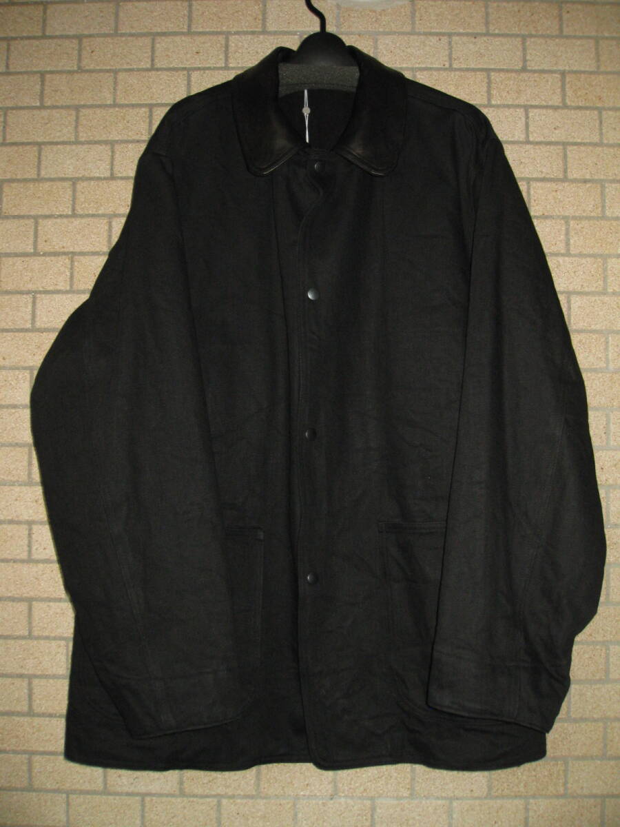 Yahoo!オークション - COMOLI/コモリ 24fw デニムレザー ワークジャケ...