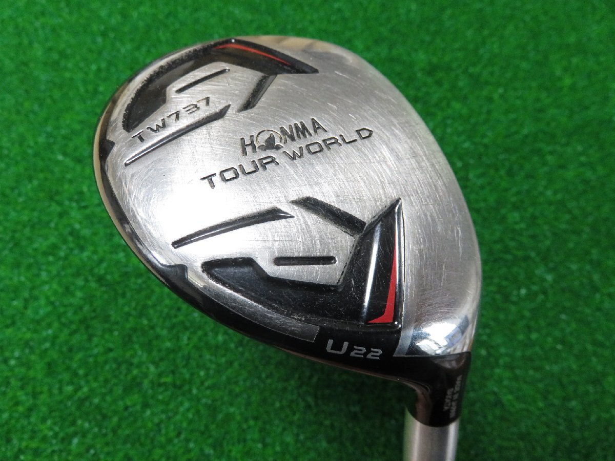 Yahoo!オークション - ホンマ ツアーワールド TW737ユーティリティ U22...