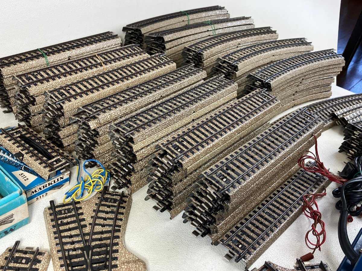 HO メルクリン レール 5112 5121 5140 ポイント 直線 曲線 線路 まとめて 約160点セット トランスおまけ ビンテージ 鉄道模型 HAM1114(線路)｜売買された ...