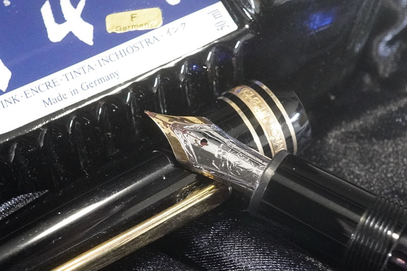 Yahoo!オークション - 【u702】美品 万年筆 MONTBLANC／モンブラン MEI...