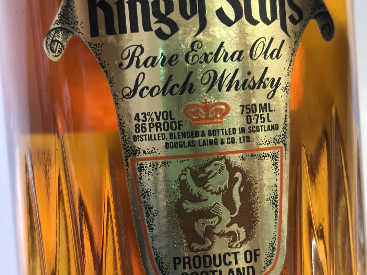 Yahoo!オークション - 未開栓 古酒 King of Scots Rare Extra Old キン...