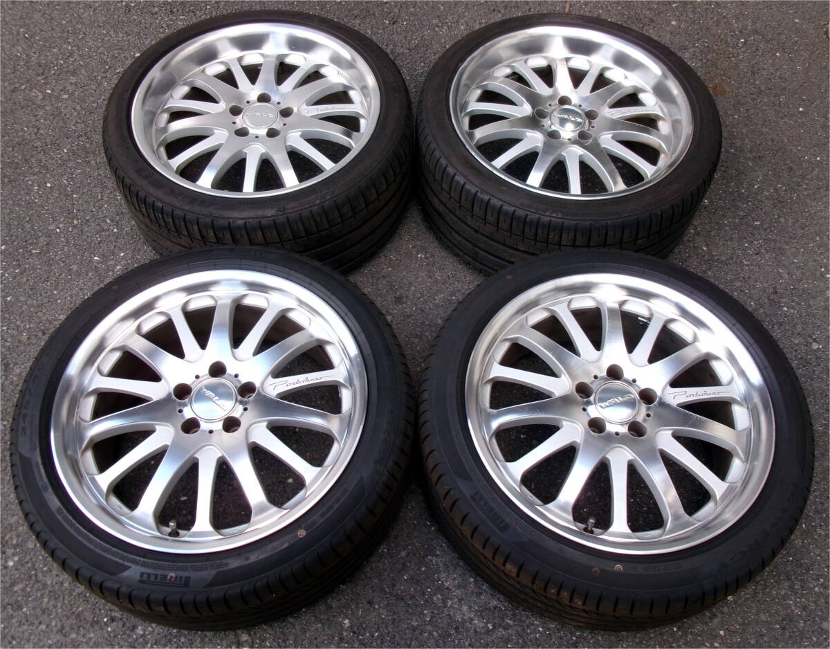 ヴァルド WALD PORTOFINO 19インチ 8.5J 9.5J 5H 114.3 245/40-19 265/35-19(ラジアルタイヤ)｜売買されたオークション情報、yahooの商品 ...