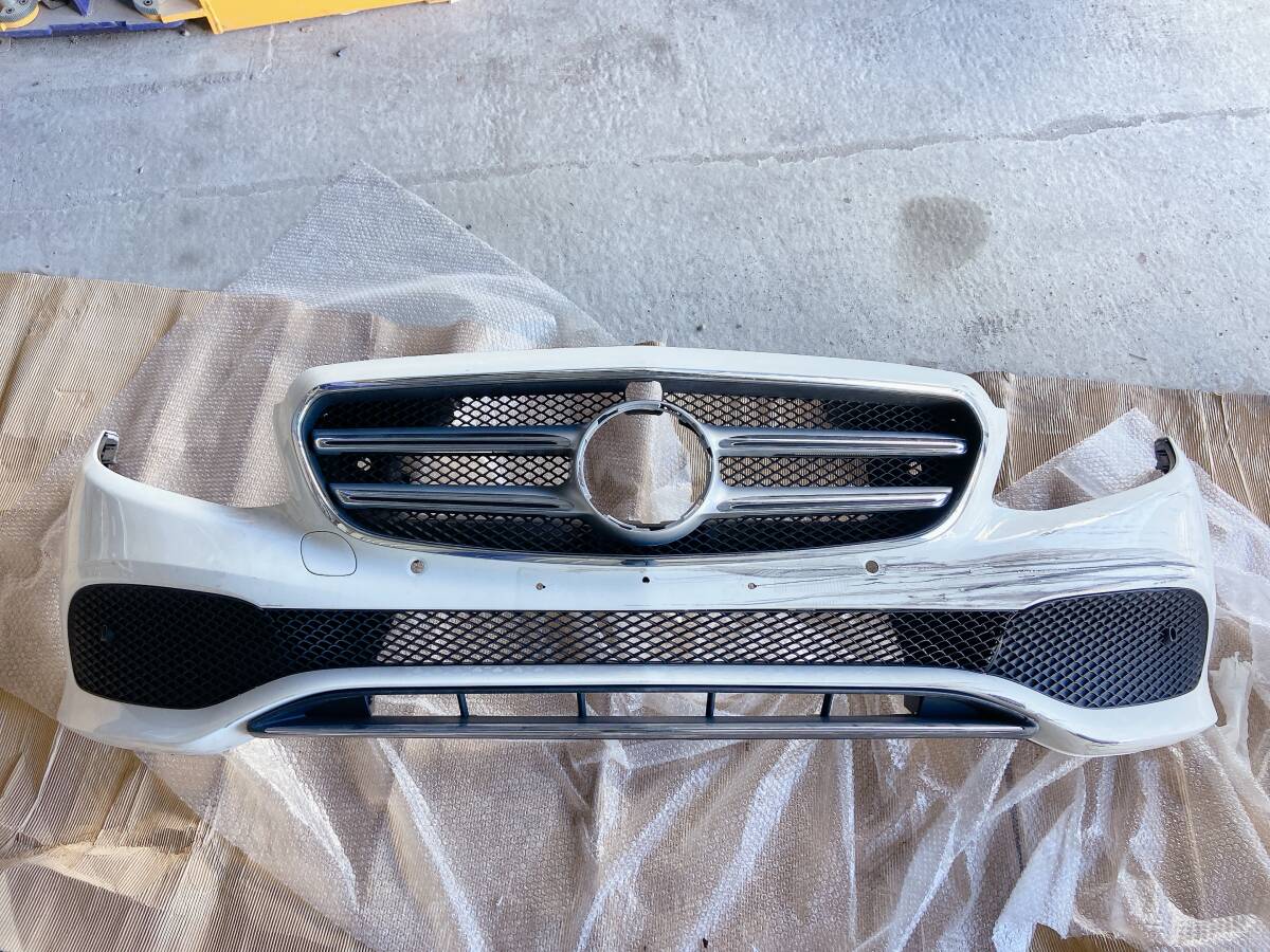 Yahoo!オークション - ベンツ W213 Eクラス E220d 純正フロントバンパ...