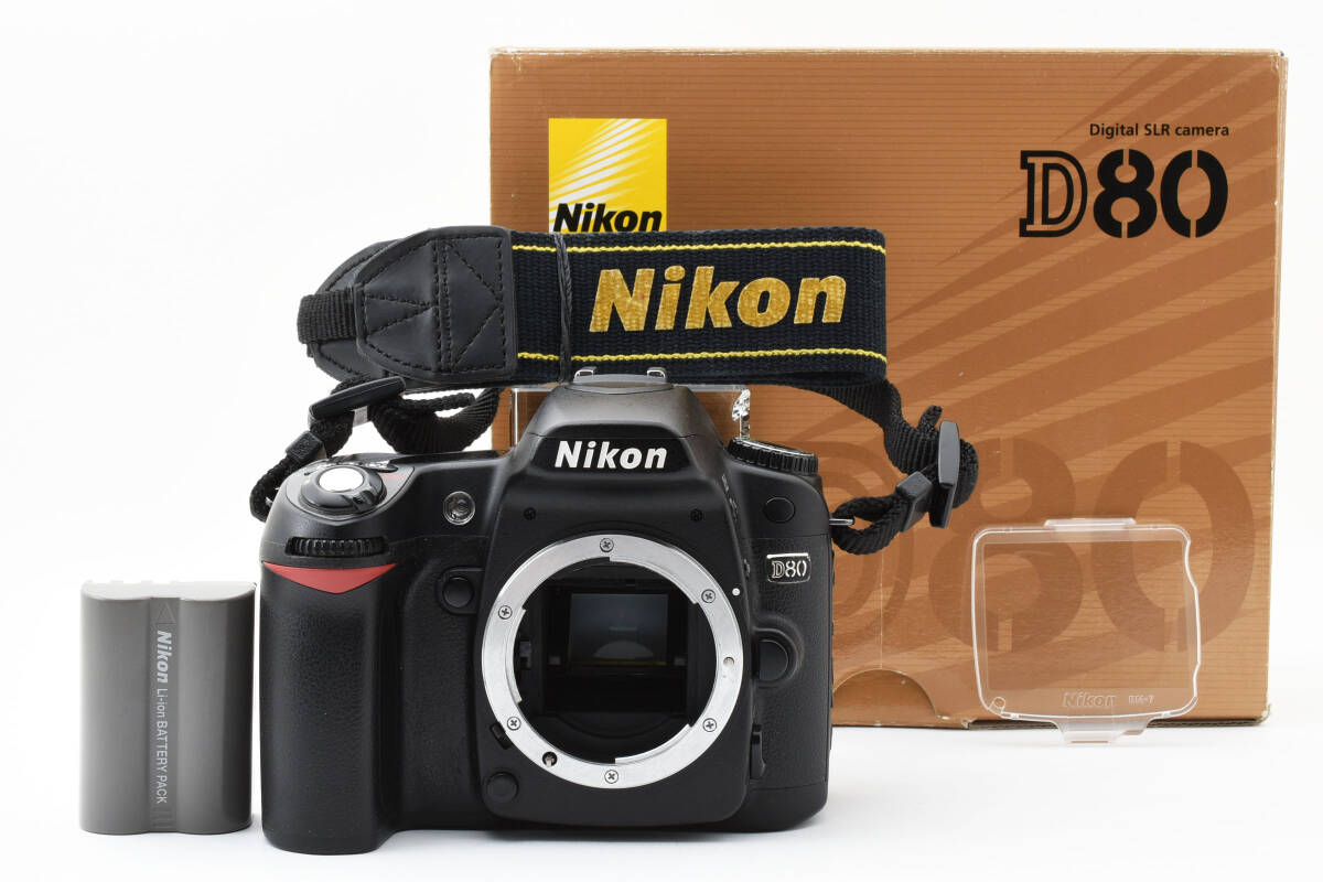 Yahoo!オークション - 良品 ニコン NIKON D80 ボディ 元箱付属 LL366#...