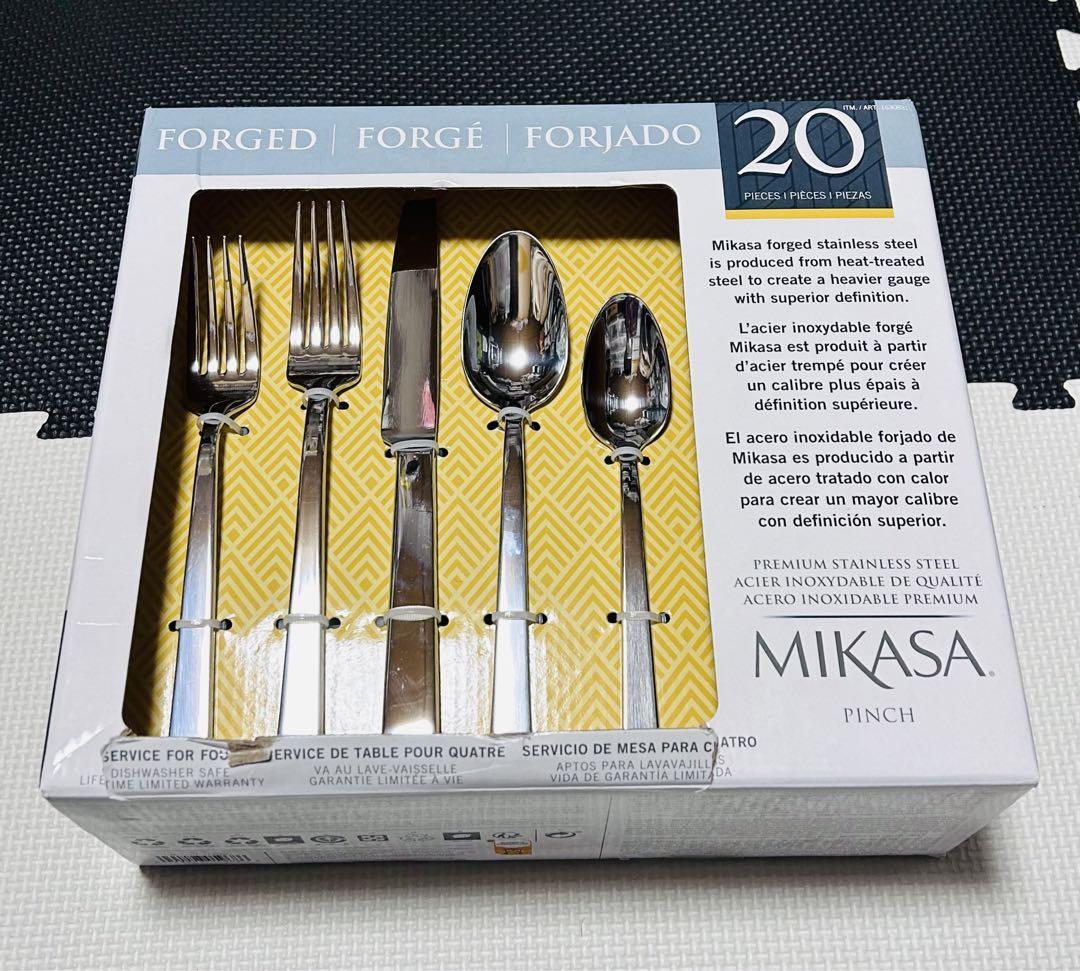 Yahoo!オークション - MIKASA ミカサ ステンレスカトラリーセット 20P ...