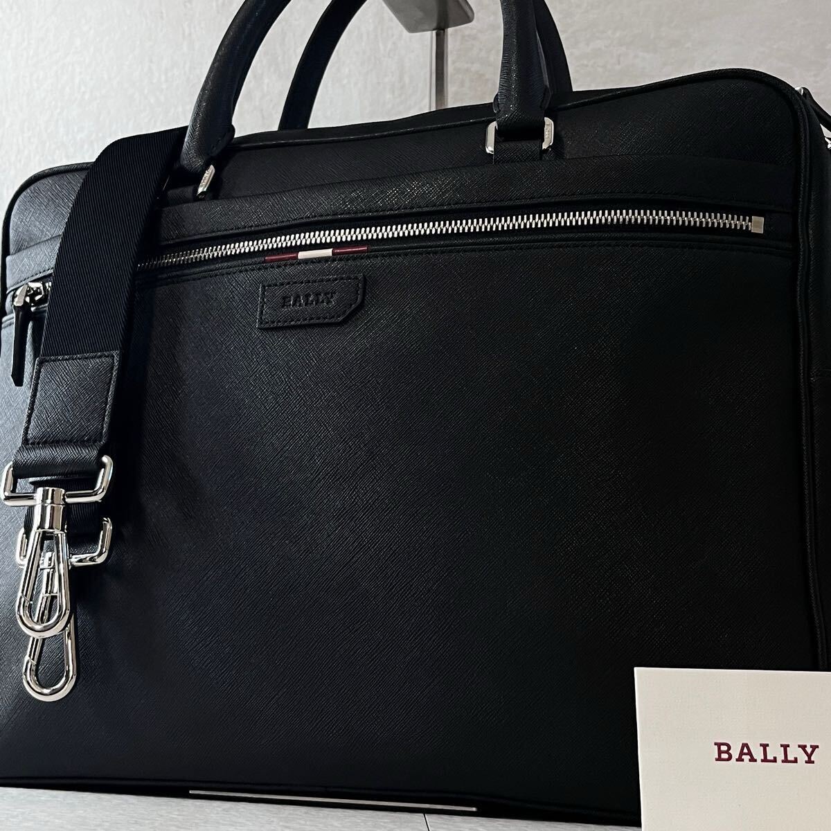 級/現行 BALLY バリー メンズ ビジネス 2way ブリーフケース ショルダー サフィアーノレザー 本革 肩掛け A4 トレスポ ブラック(かばん、バッグ)｜売買されたオークション情報 ...
