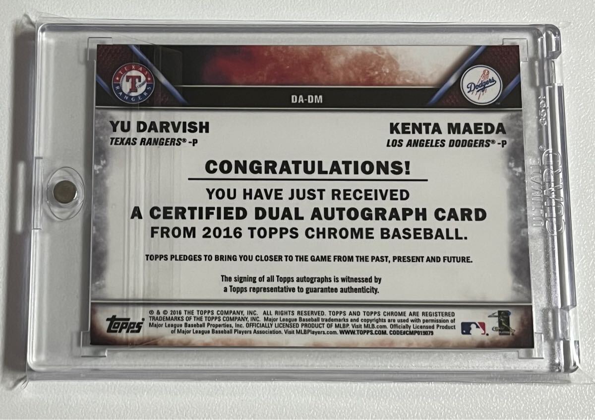 Yahoo!オークション - 【ダルビッシュ有&前田健太】topps Chrome MLB 2...