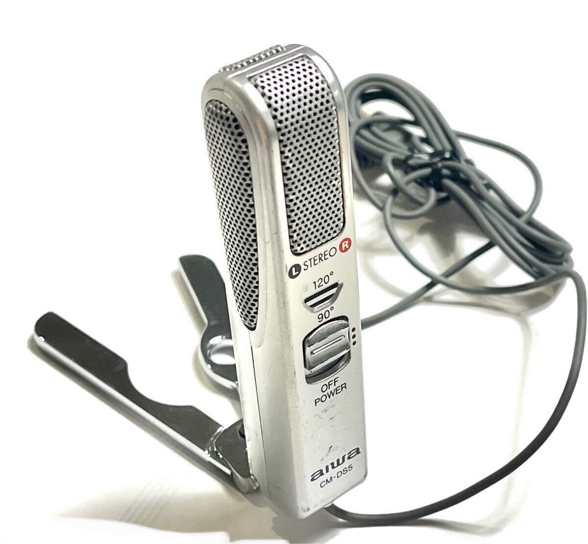Yahoo!オークション - 【稀少】アイワ AIWA CM-DS5 コンデンサーマイク