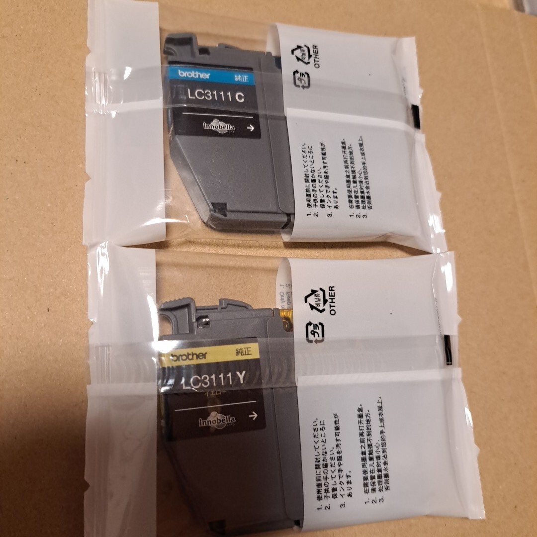 Yahoo!オークション - ブラザー インクLC3111Y 3111C6