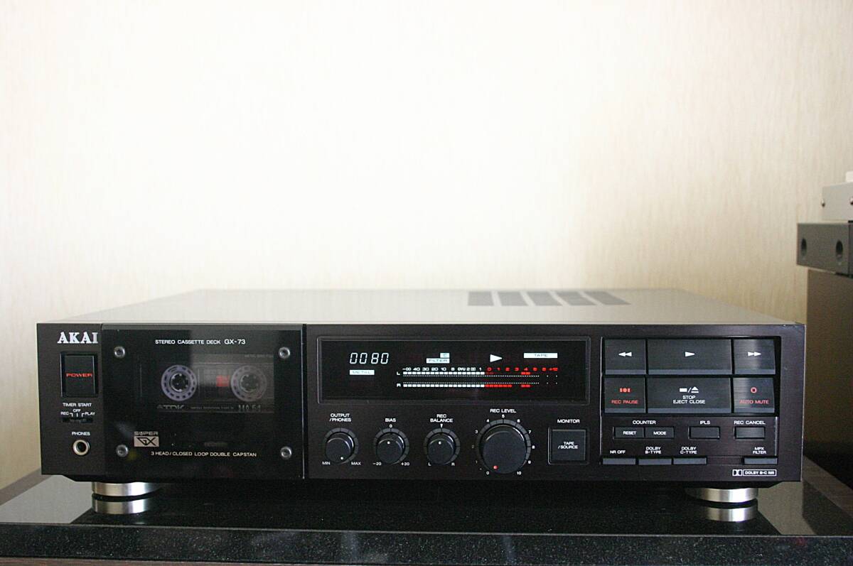 Yahoo!オークション - 整備済美品 AKAI GX-73 取説付 モーター新品