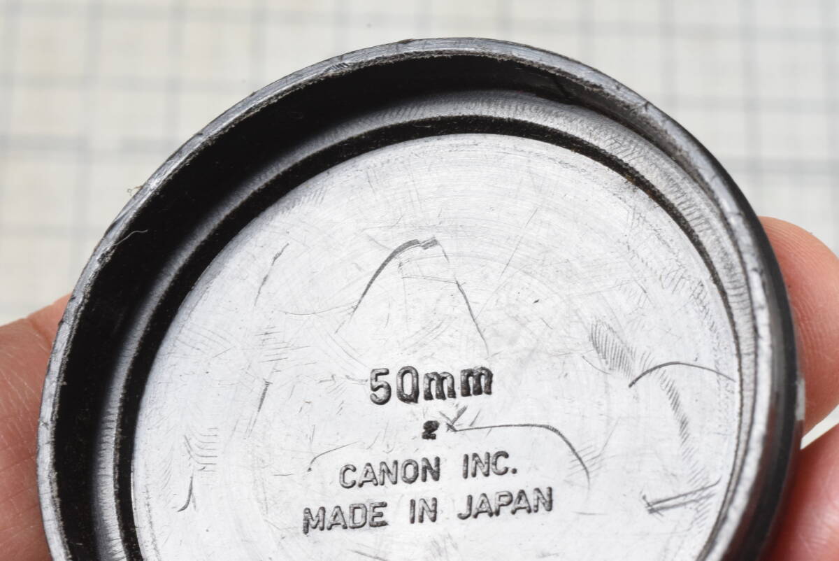 Yahoo!オークション - ＃337 CANON 48㎜キャップ