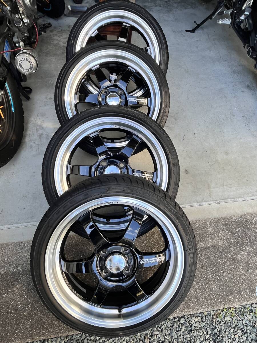 Yahoo!オークション - レイズ ボルクレーシング TE37 KCR 16x5.5J +45 ...