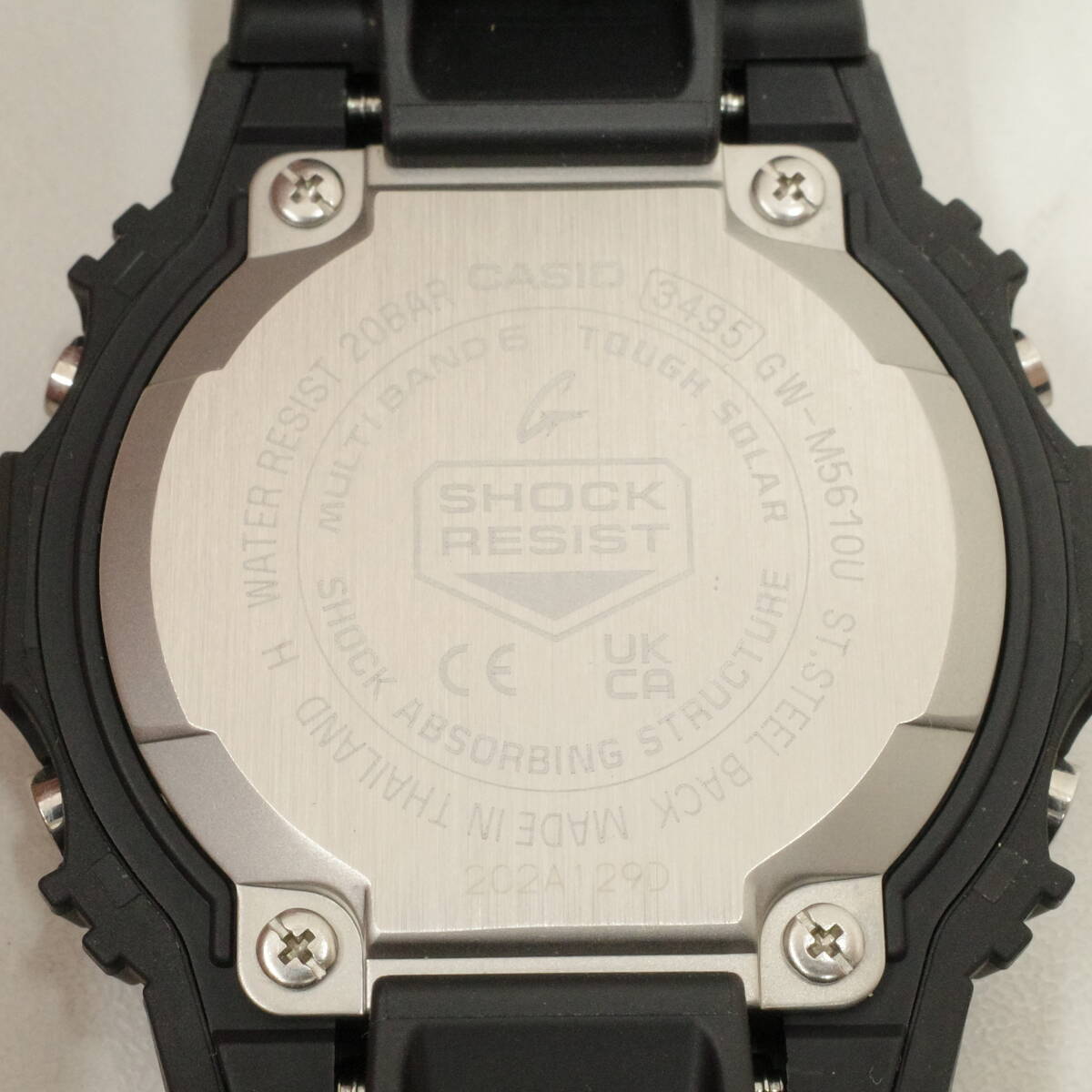 Yahoo オークション 【美品】casio カシオ Gw M5610u G Shock 黒 ブ