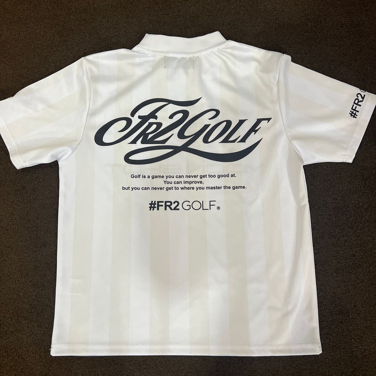 Yahoo!オークション - #FR2ゴルフ モックネック GOLF 半袖シャツ Mシャ...
